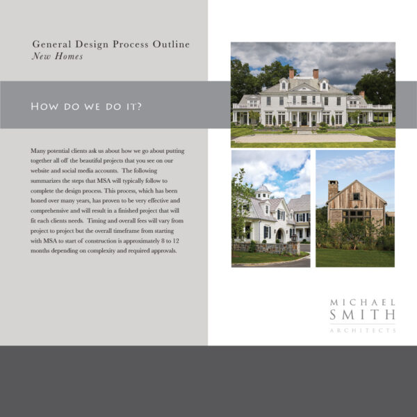 Process – Michael Smith Architects